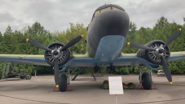 Советский военно-транспортный самолёт Ли 2, он же Дуглас ДС 3