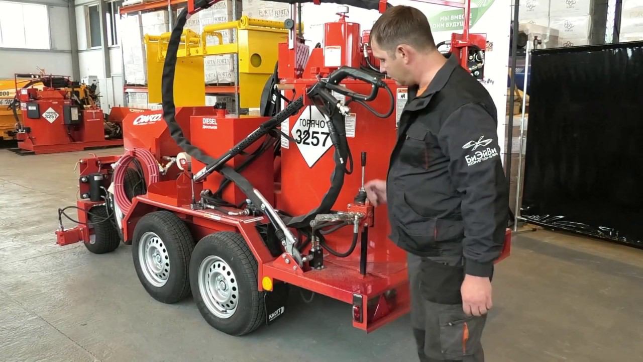 Обзор заливщика швов Crafco SS125 DC CE