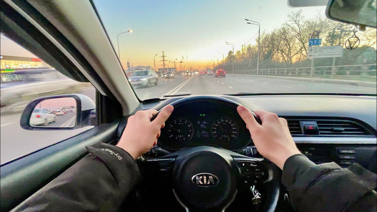 Kia Rio X Line тест драйв от первого лица