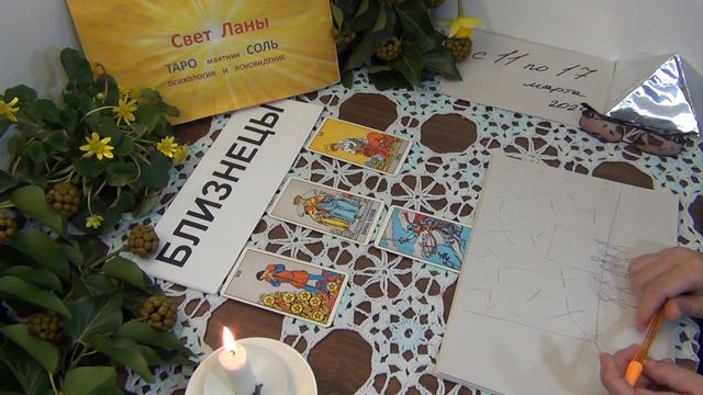 3 - БЛИЗНЕЦЫ - прогноз ТАРО - с  11.03.2024г. по  17.03.2024г. + Послание от Высших Сил.