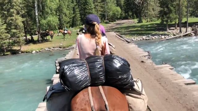 Белуха.Алтай (серия 2) Сплав и конный переход 2018-07