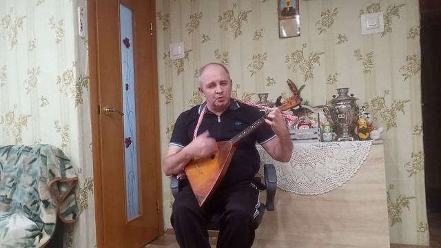 В лесу родилась ёлочка игра на балалайке традиционная музыка Russia music.mp4