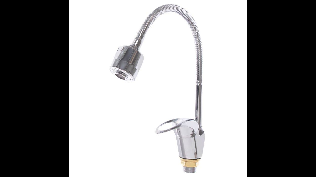 Смеситель для кухни "Клевер". Леруа Мерлен обманул с креплением.