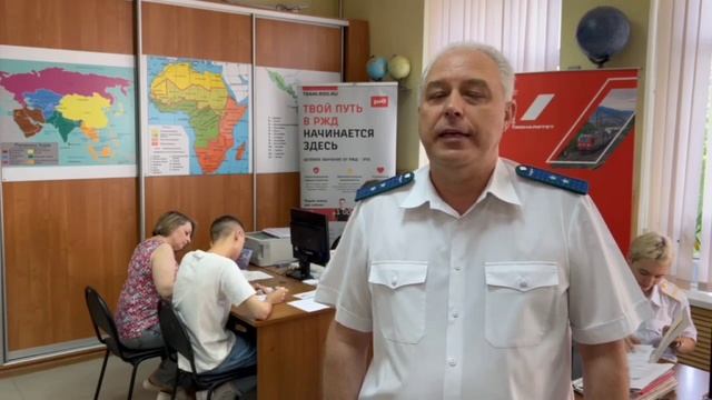 Первые абитуриенты, поступающие в техникум РГУПС на программы федерального проекта "Профессионалитет