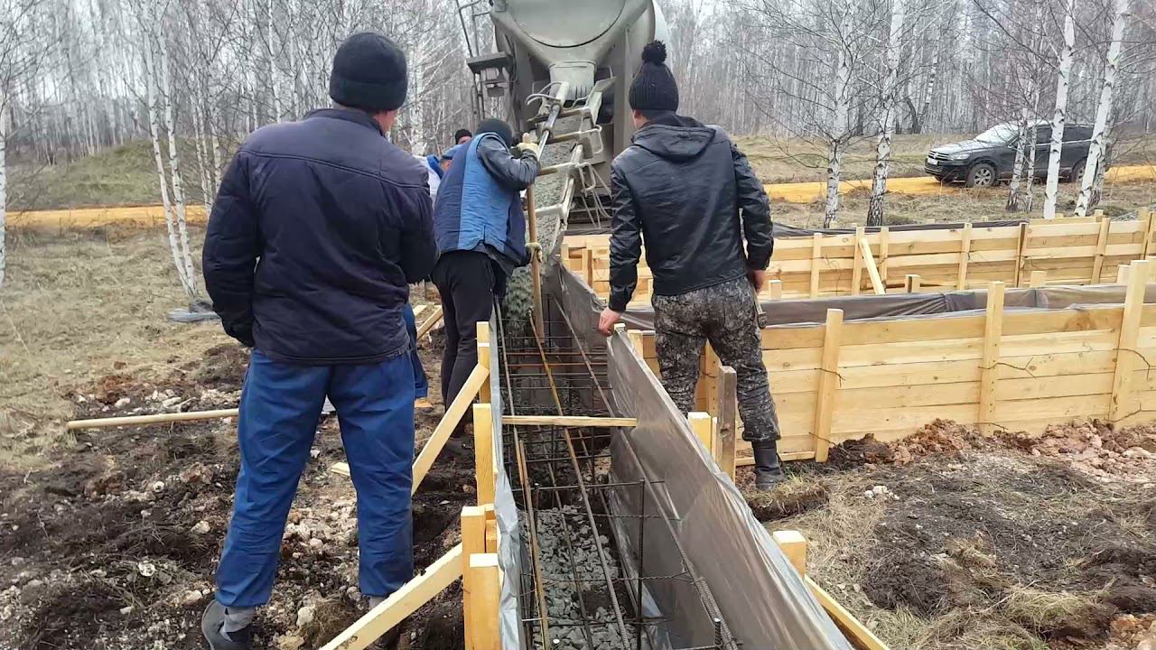 Свайно-ростверковый фундамент. 26 ВЫПУСК. Сваи - шаг 2 метра, глубина 2 метра.