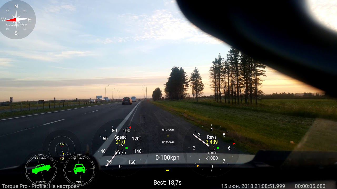 Шнива разгон до 100