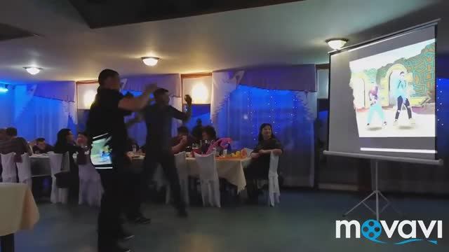 «ВЗРЫВ ТАНЦАМИ» Танцевальные игры на экране, около 10 танцевальных раундов на проекторе