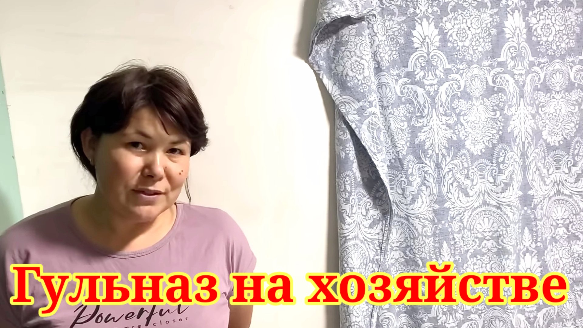 Гульназ на хозяйстве (озвучен своим не изменённым голосом) . Обзор "Семьи Адамян"