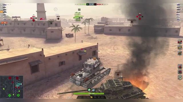 Крушитель.
Воин.Рейтинговый бой.Победа.World of Tanks Blitz.