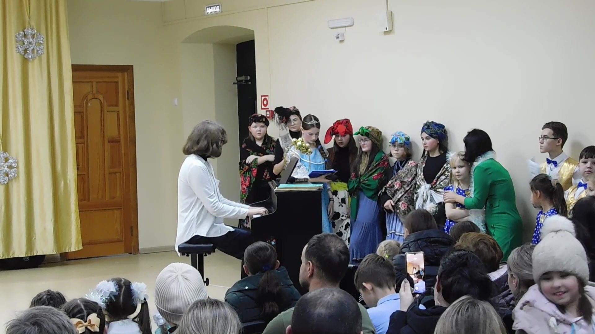 2023г. 26 декабря. Детская школа искусств. ч.14. Мариинский Посад