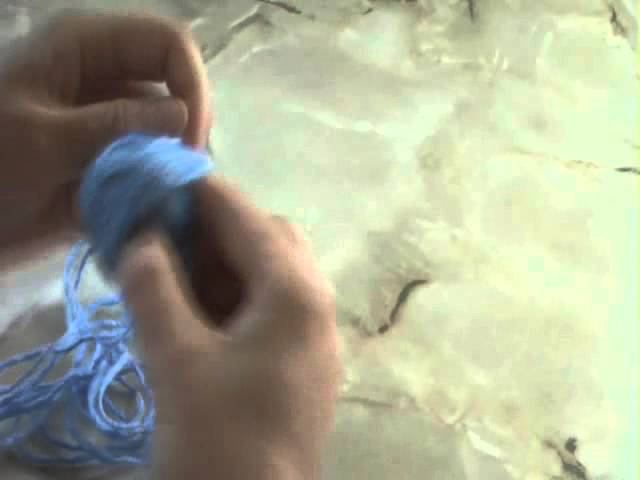 Как смотать пряжу в клубок