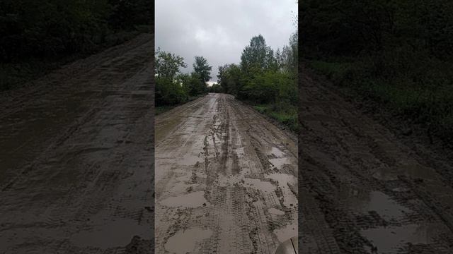 Грязная улица Окрайная. (Объездная Юрги, 6 сентября 2024)