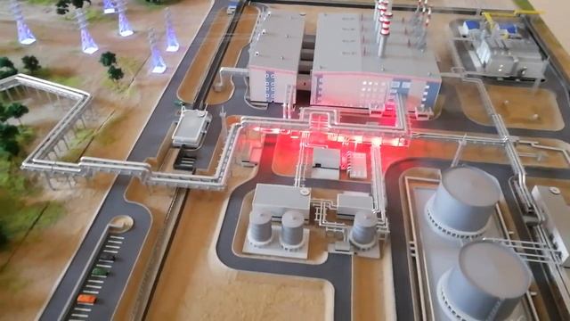 Промышленный макет Якутской ГРЭС-2 | Макетная мастерская «VELESART»