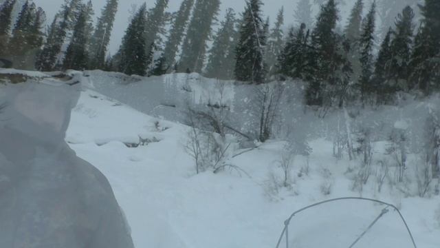 Республика Хакасия, р .Абакан,  Теплый ключ Бедуй, январь 2021г.