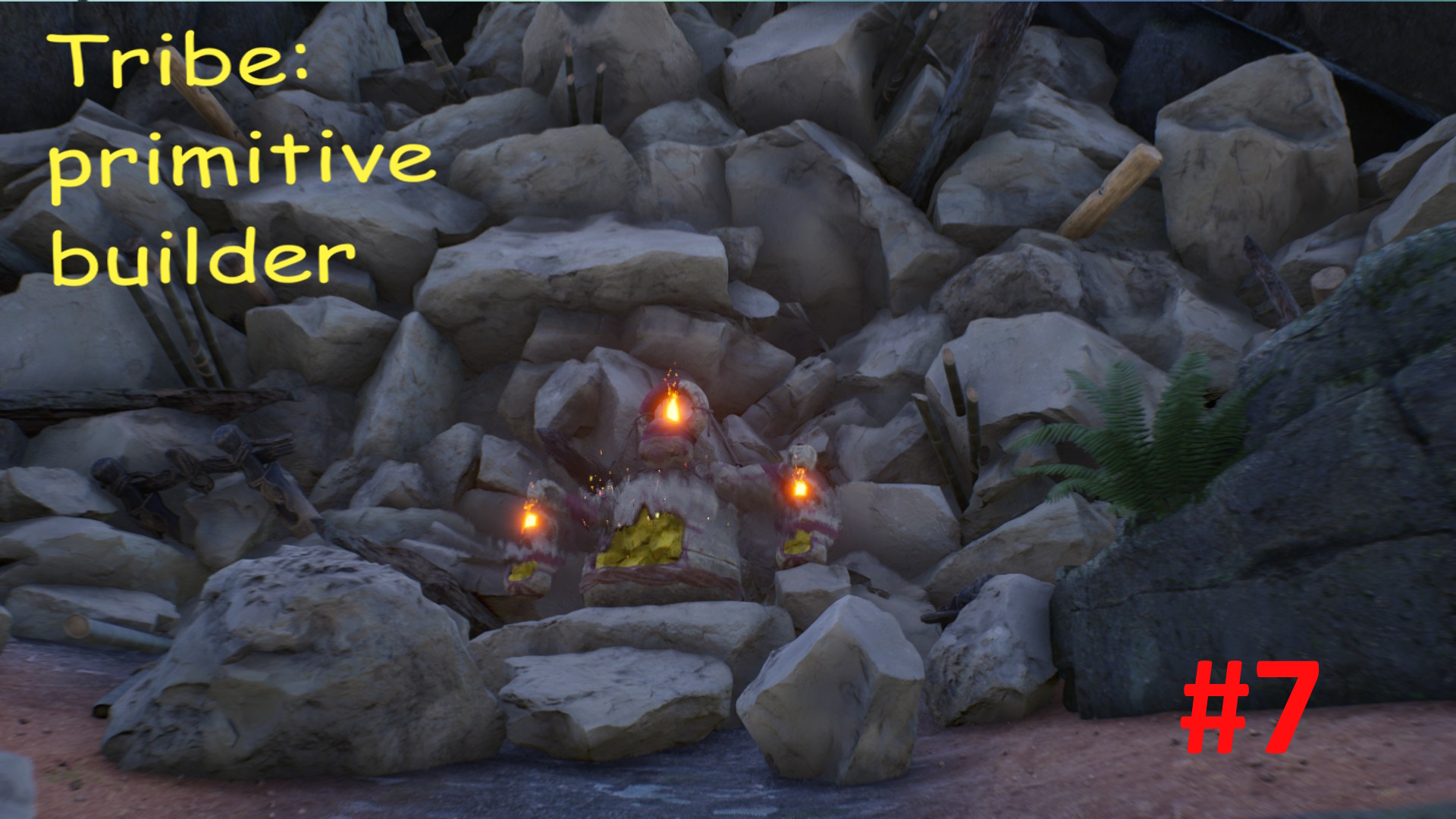 Tribe: Primitive Builder #7.  Большой взрыв.