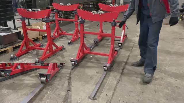 Опора роликовая двухопорная ГРП-ОРД-2000 - "Группа 17"