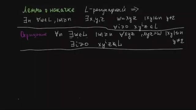 Теорема о накачке: как доказать нерегулярность языка