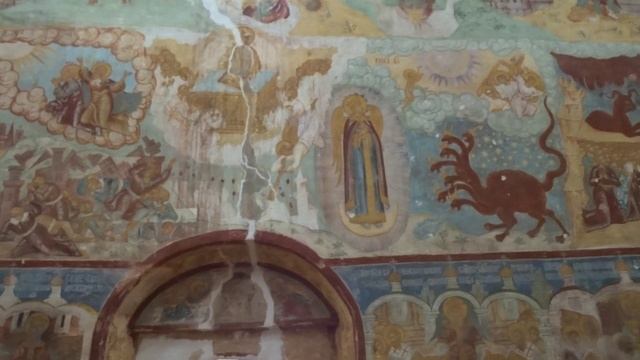 Собор Воздвижения Честного Креста Господня - фрески.