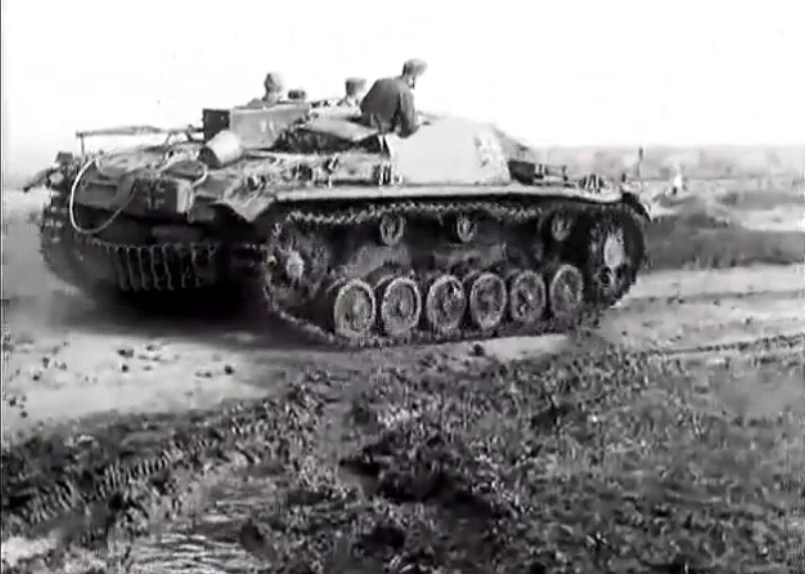 Уманьский котел. Наступательные бои, август 1941, (немецкая кинохроника).