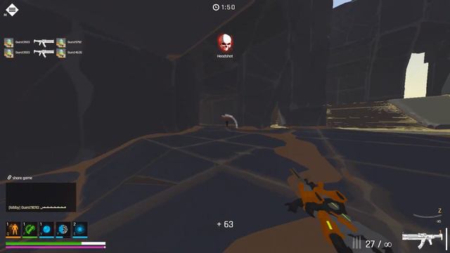 Геймплей ev.io браузерный шутер от первого лица. Часть 03