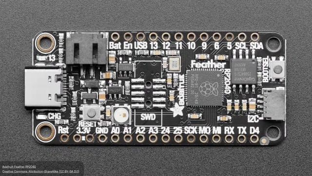 Ада на Raspberry Pi RP2040