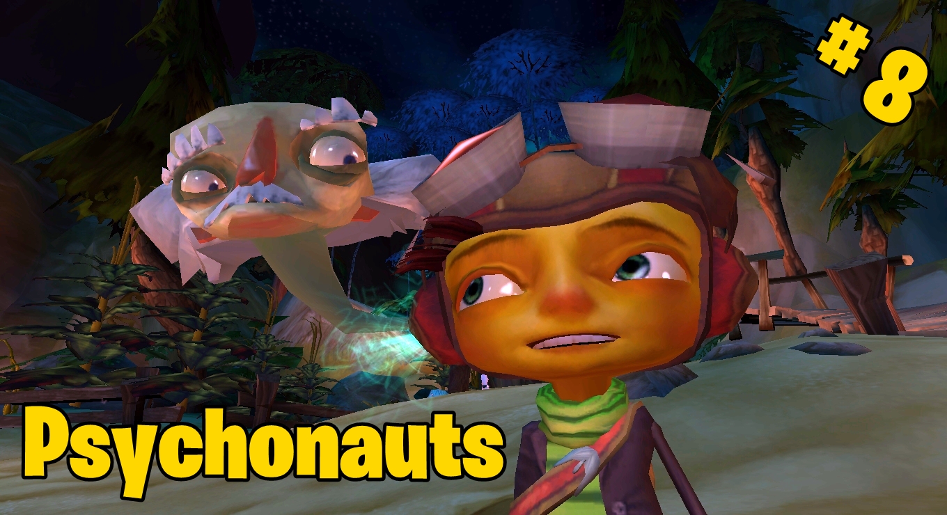 Psychonauts - Прохождение #8 (Под водой)