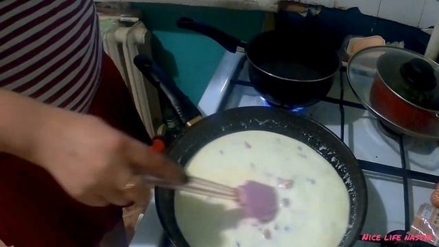 Еда за 15 минут//Еда без хлопот//Вермишель в сливочном соусе с красной рыбкой