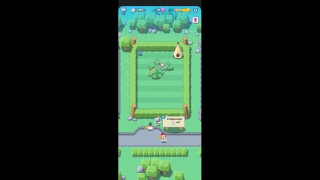 Crazy Dino Park -  хожу на лазурного дракона