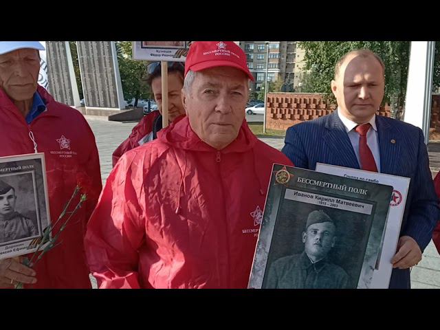 Бессмертный автополк в с.Колесниково Заводоуковского района, 02.09.2021
