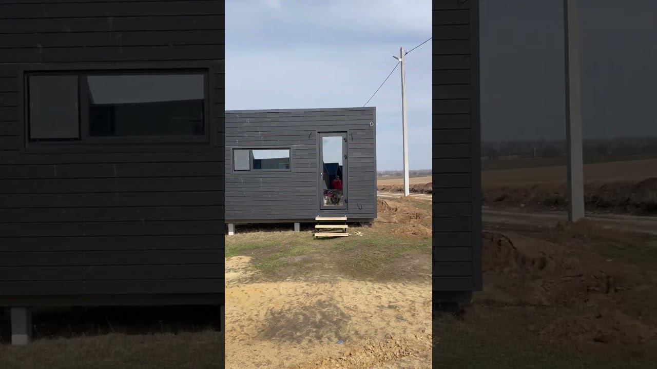 Строю #глэмпинг Переехал я в деревню. #эндуро #shorts