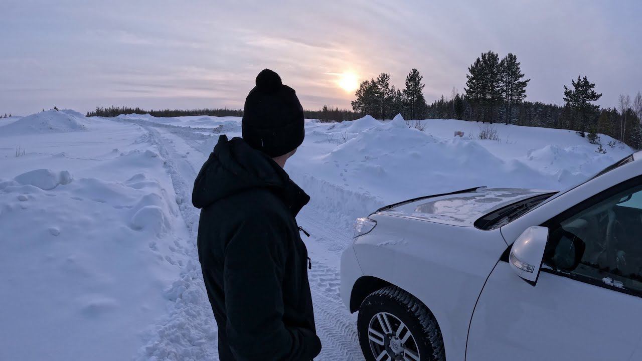 Много снега