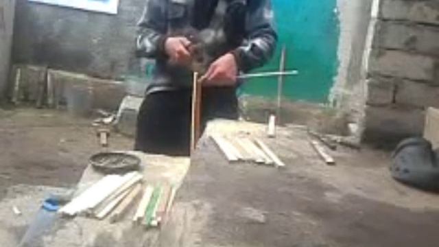 делаем рамки  на коленях без профисиальных инструментов