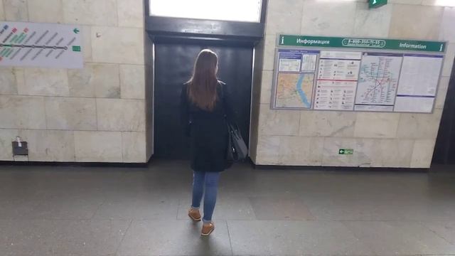 КАК ВЫГЛЯДИТ ЗАКРЫТАЯ СТАНЦИЯ МЕТРО В САНКТ-ПЕТЕРБУРГЕ