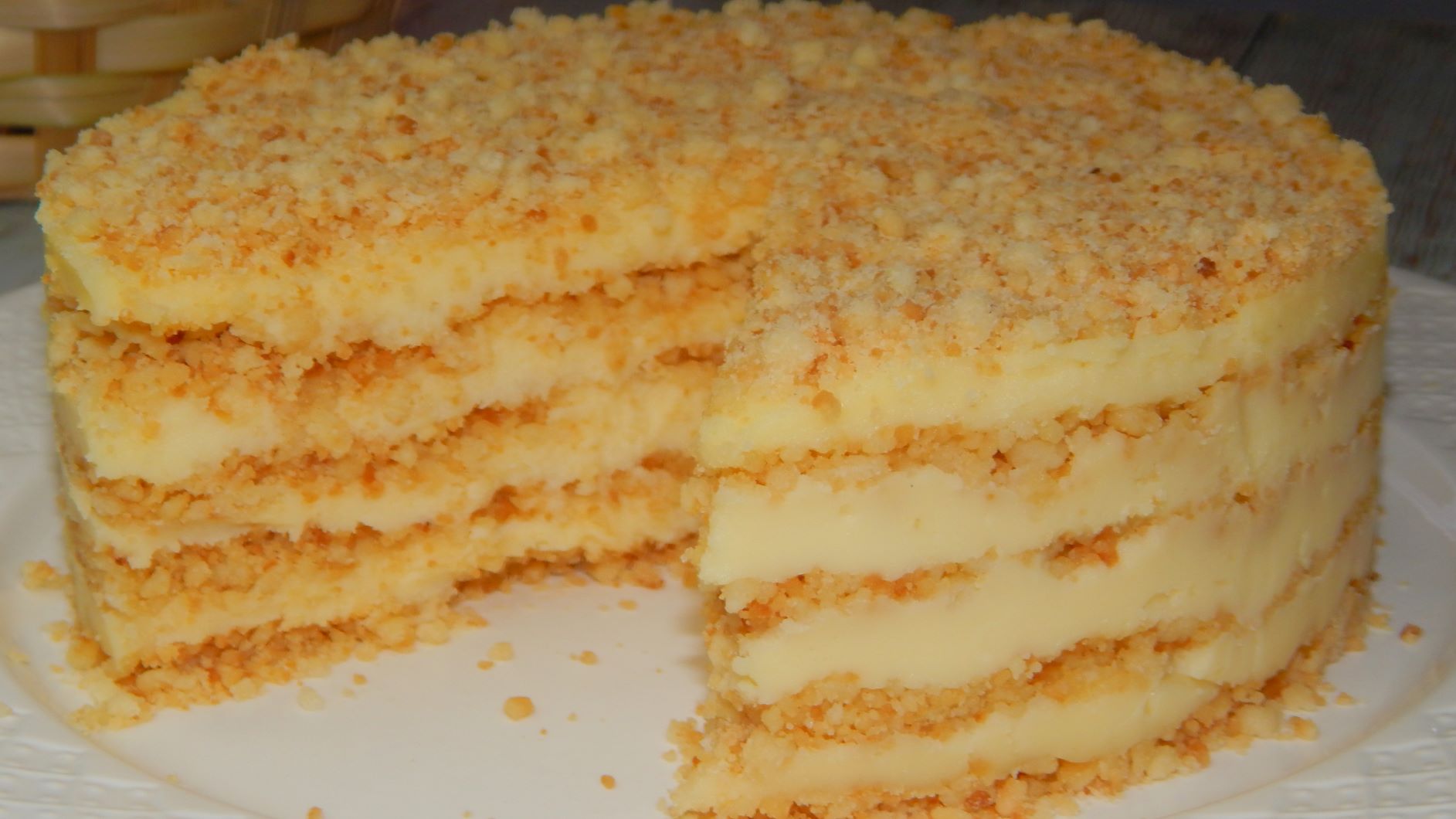 ТОРТ ПЛОМБИР без духовки!Без ПЕЧЕНЬЯ и ВЫПЕЧКИ коржей!