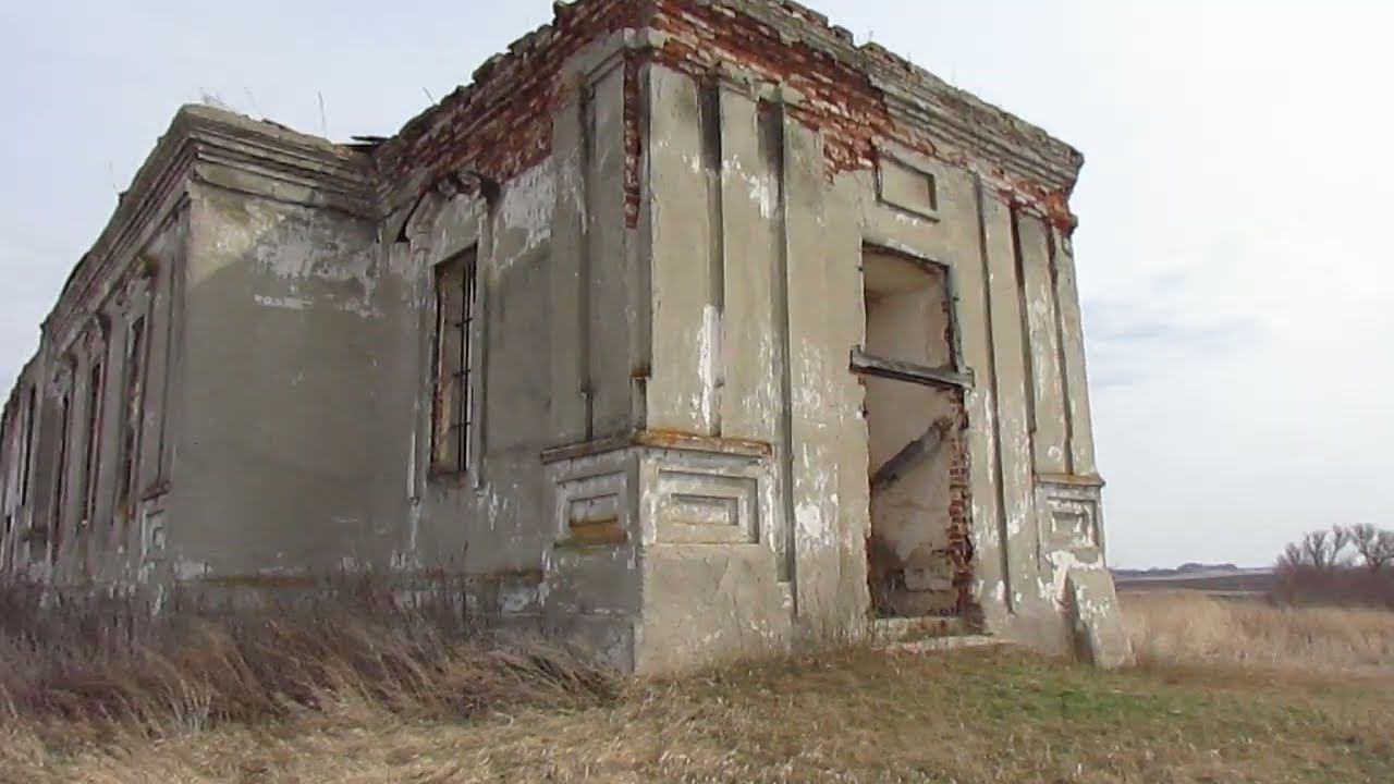 Заброшенный Свято-Димитриевский храм в Шепелёвке. Турковский район.