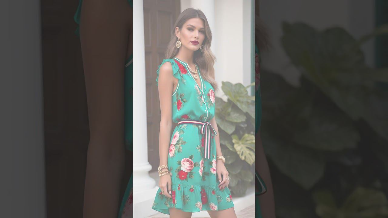 Ультрамодные летние платья в стиле G..ci! ч.12