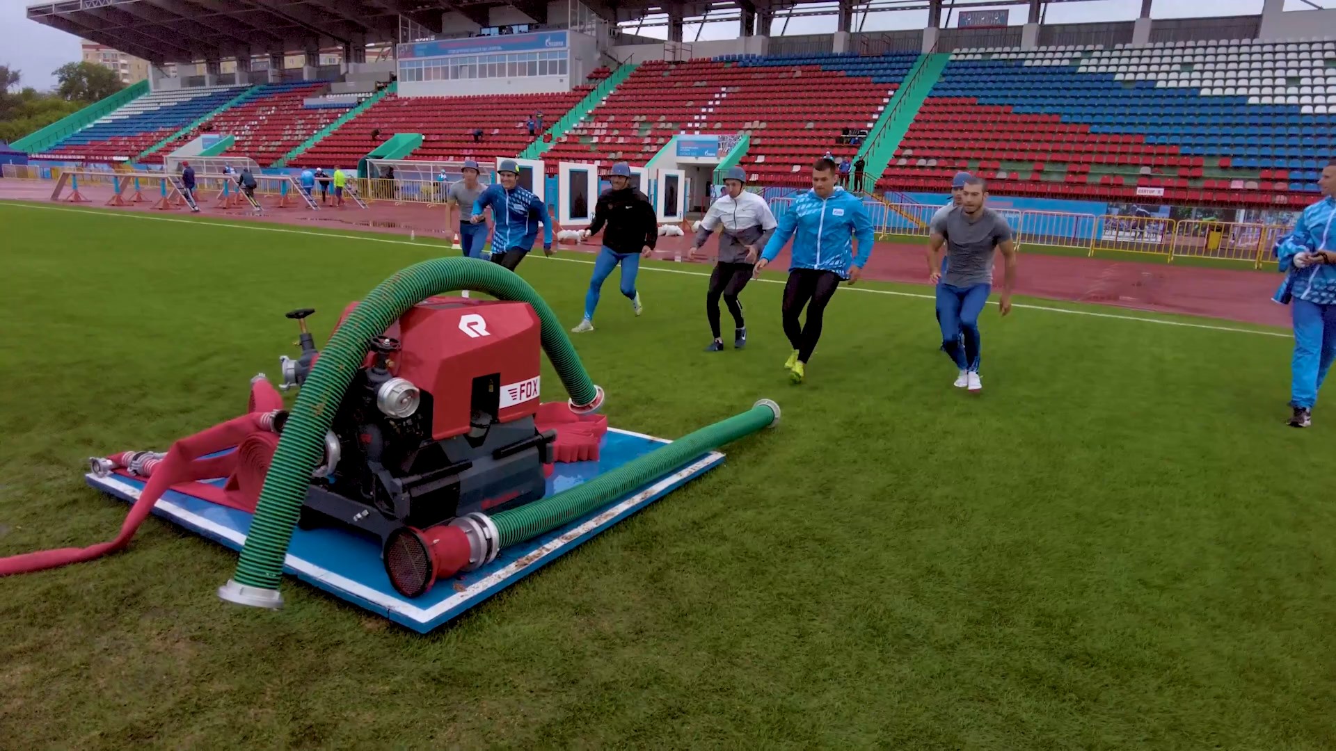 Соревнования по пожарно-прикладному спорту среди команд дочерних обществ ПАО «Газпром». День первый.