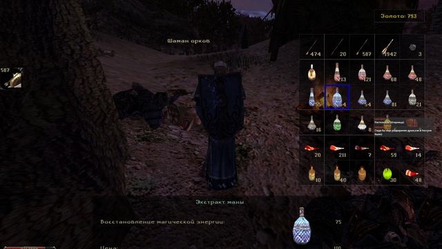 Gothic 2 Мод Кузнец:Безымянный герой.Часть53.Уризель.Хош-Пак.Военочальники орков.Снятие осады замка.