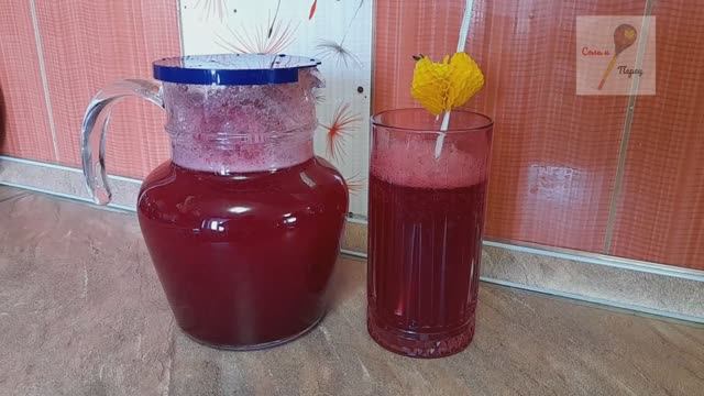 Освежающий лимонад с антиоксидантами из смородины, мяты и лимона за 5 минут