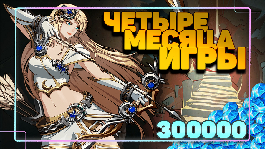 300к за 120 дней, Дроп с сундуков,осколки 12 SSR персонажей, Mythic Heroes, idle rpg