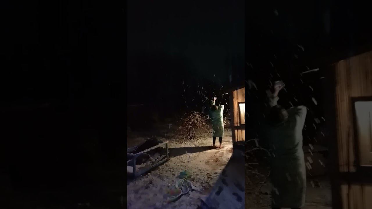 Наконец-то зима, но мне кажется не надолго(