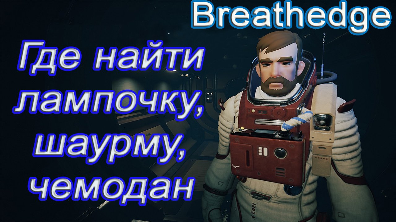 Где найти лампочку, шаурму, чемодан в breathedge!!! breathedge гайд