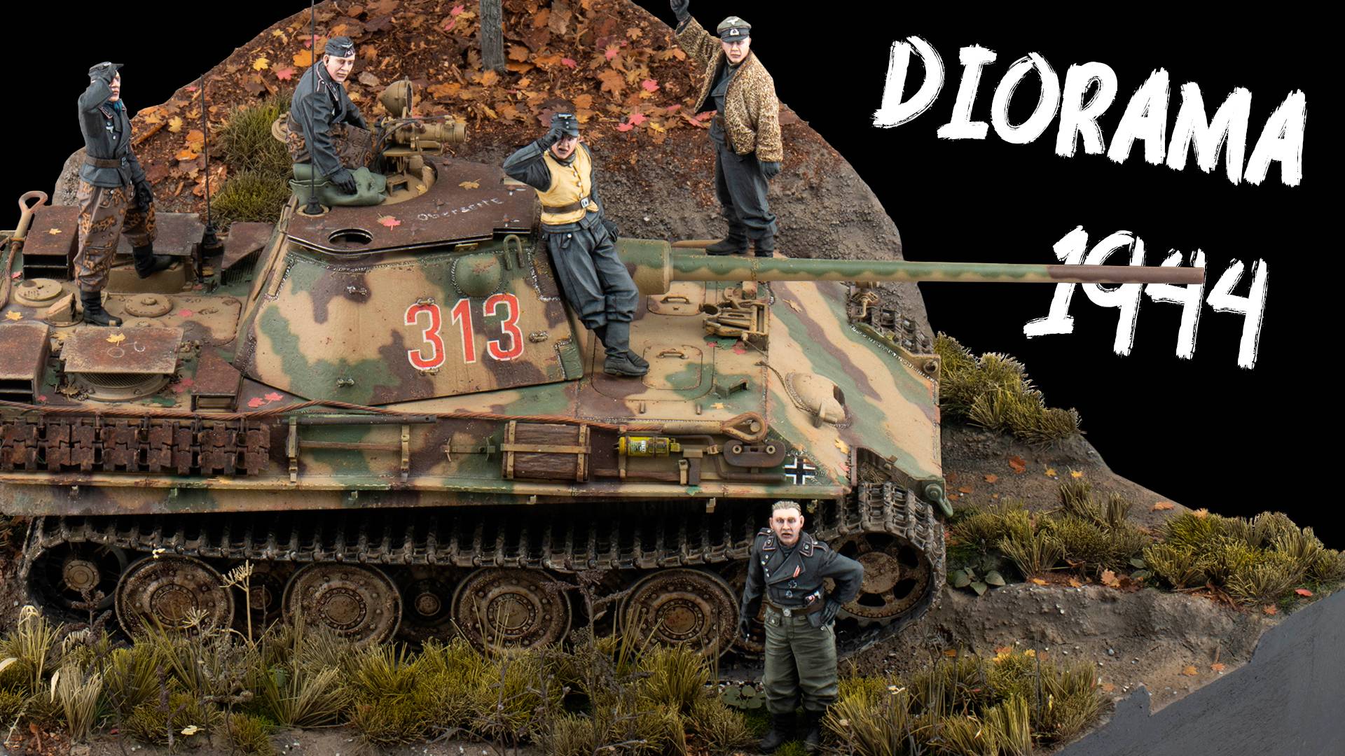 ФИНАЛ ДИОРАМЫ! Невыдуманная осень 44-го | Diorama FINAL video | "What If" autumn diorama build