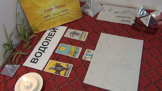 11 - ВОДОЛЕЙ - прогноз ТАРО - с  04.03.2024г. по  10.03.2024г. + Послание от Высших Сил.