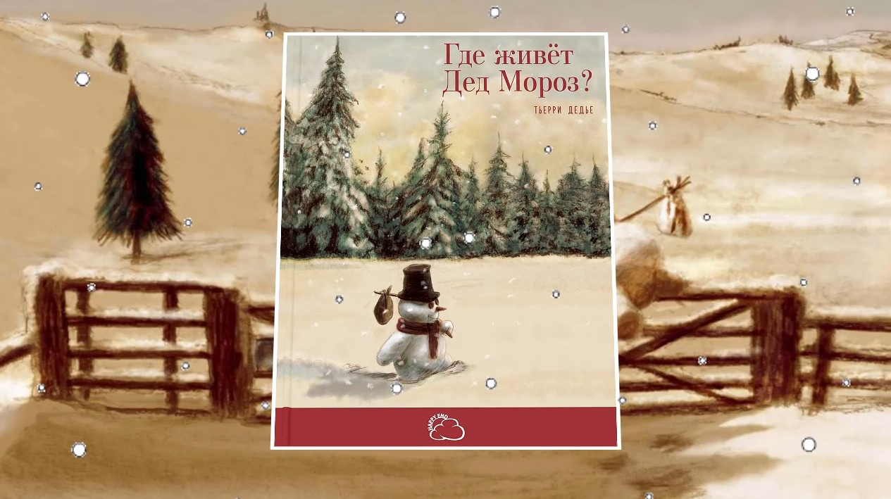 МЕТР С КНИЖКОЙ Тьерри Дедье «Где живёт Дед Мороз?»