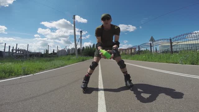 Ролики. Фристайл.