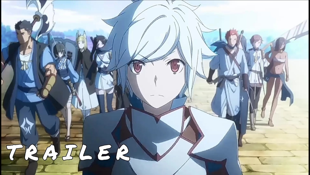 В подземелье я пойду там красавицу найду 4 Сезон - Официальный Аниме Трейлер 3 | NLine Prime