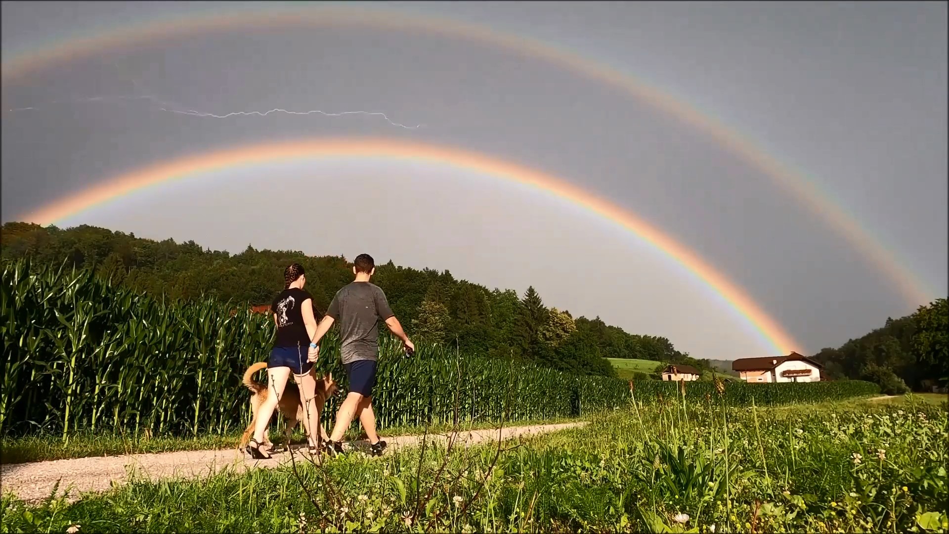 Двойная Божья радуга