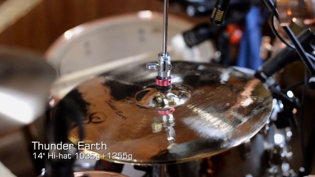 Обзор тарелки Symrna Cymbals 14" hi hat Thunder Earth, 2290g