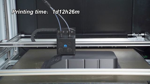 MD-1000D. Печать крупногабаритной модели